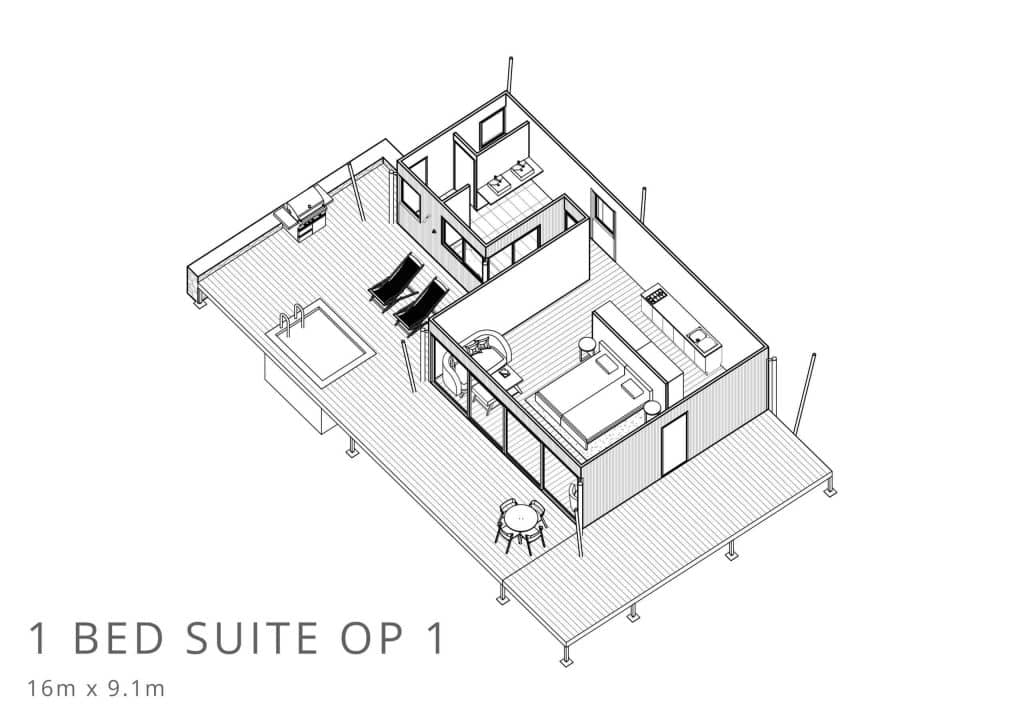 Luxury Stretch (Large) Tent - Eco Structures Australia