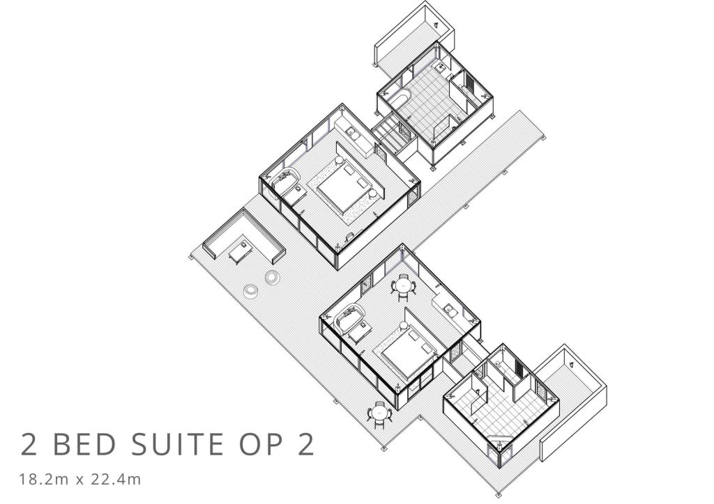 Luxury Stretch (Large) Tent - Eco Structures Australia