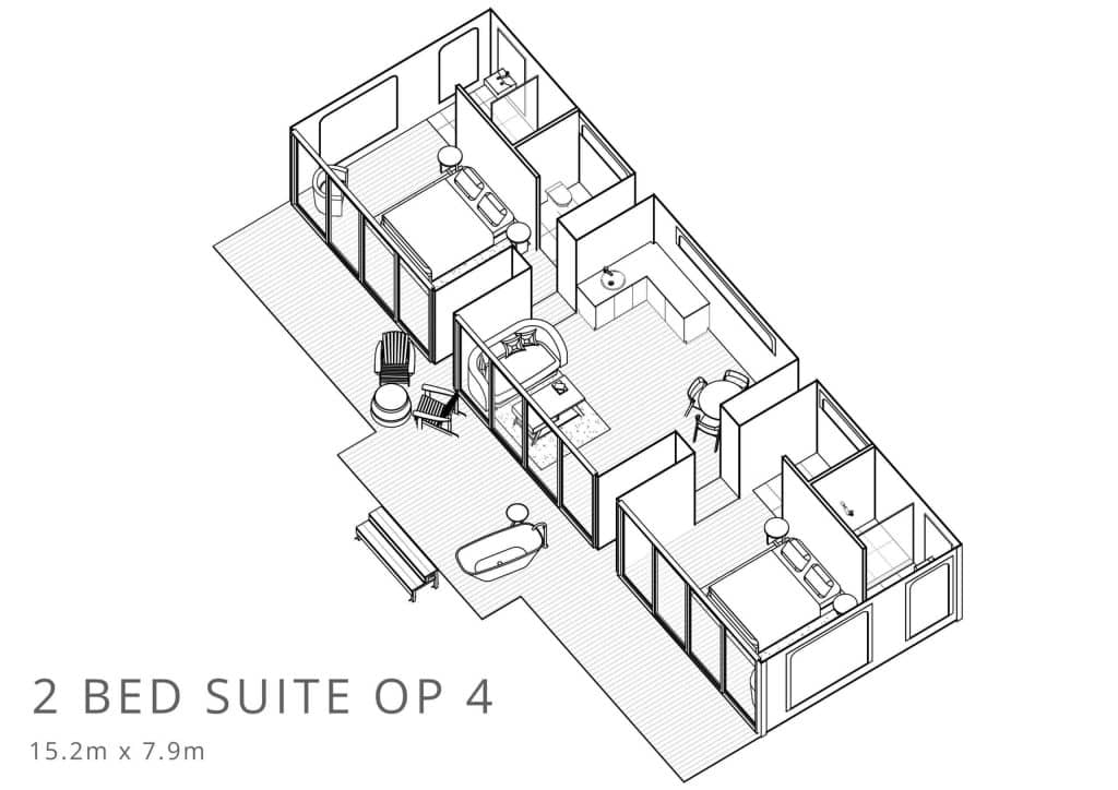 Luxury Stretch (Large) Tent - Eco Structures Australia